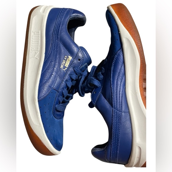 Puma | Shoes | Mens Blue Puma Sneakers | Poshmark